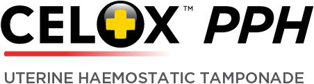 Tampon hemostatic intrauterin CELOX PPH